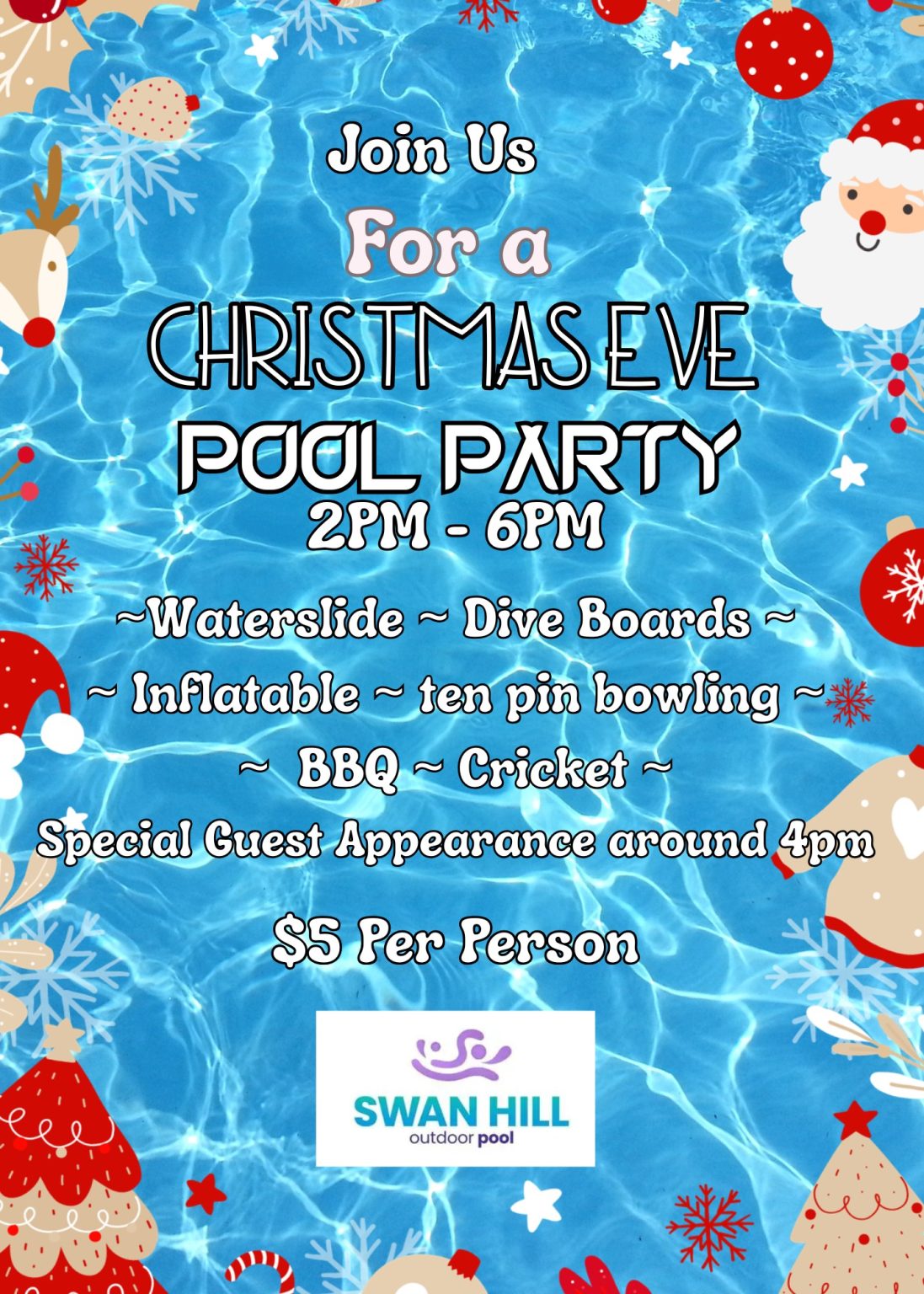CHRISTMAS EVE POOL PARTY - Early Years Online Hub