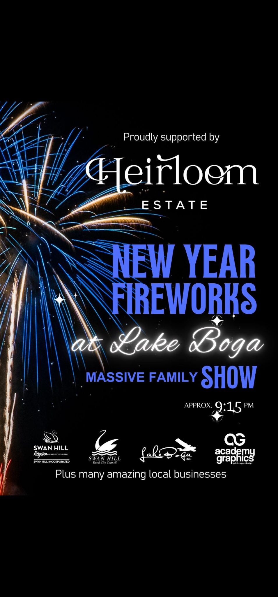 New Years Eve Fireworks at Lake Boga - Early Years Online Hub