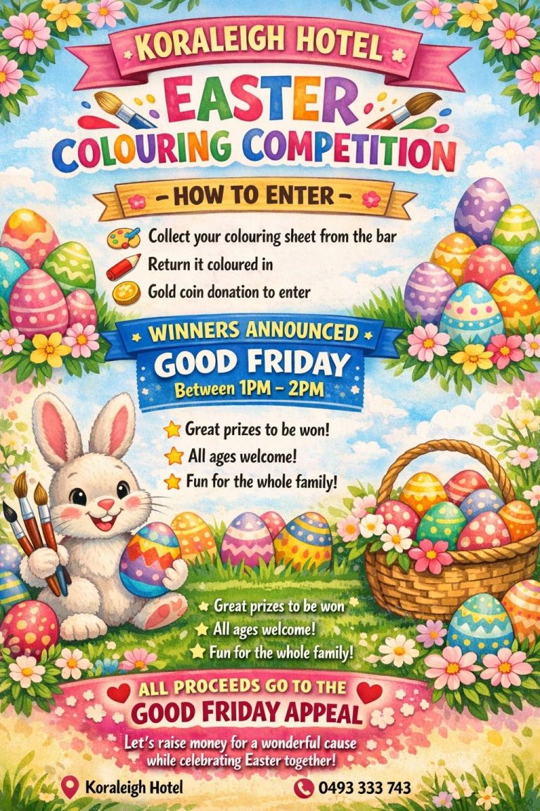 Koraleigh Easter Colouring Competition - Early Years Online Hub